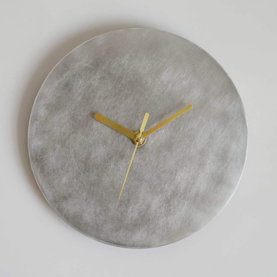 Norm | Kumiji Design Aluminum Minimal Clock | Handmade in Japan
